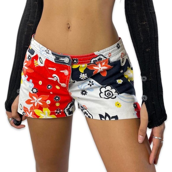 Armani Jeans | Shorts | Vintage Armani Floral Shorts | Poshmark